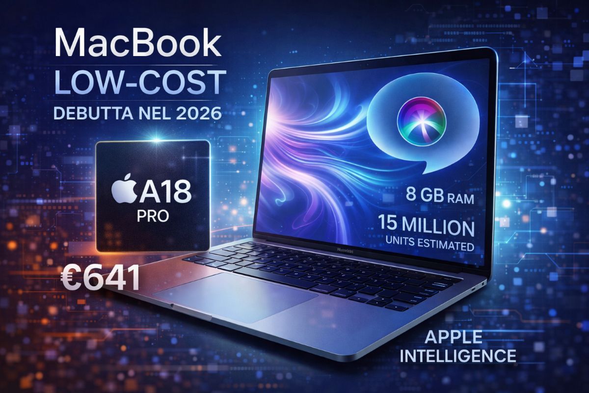 MacBook low-cost A18 Pro e iPad Air M4: novità Apple 2026