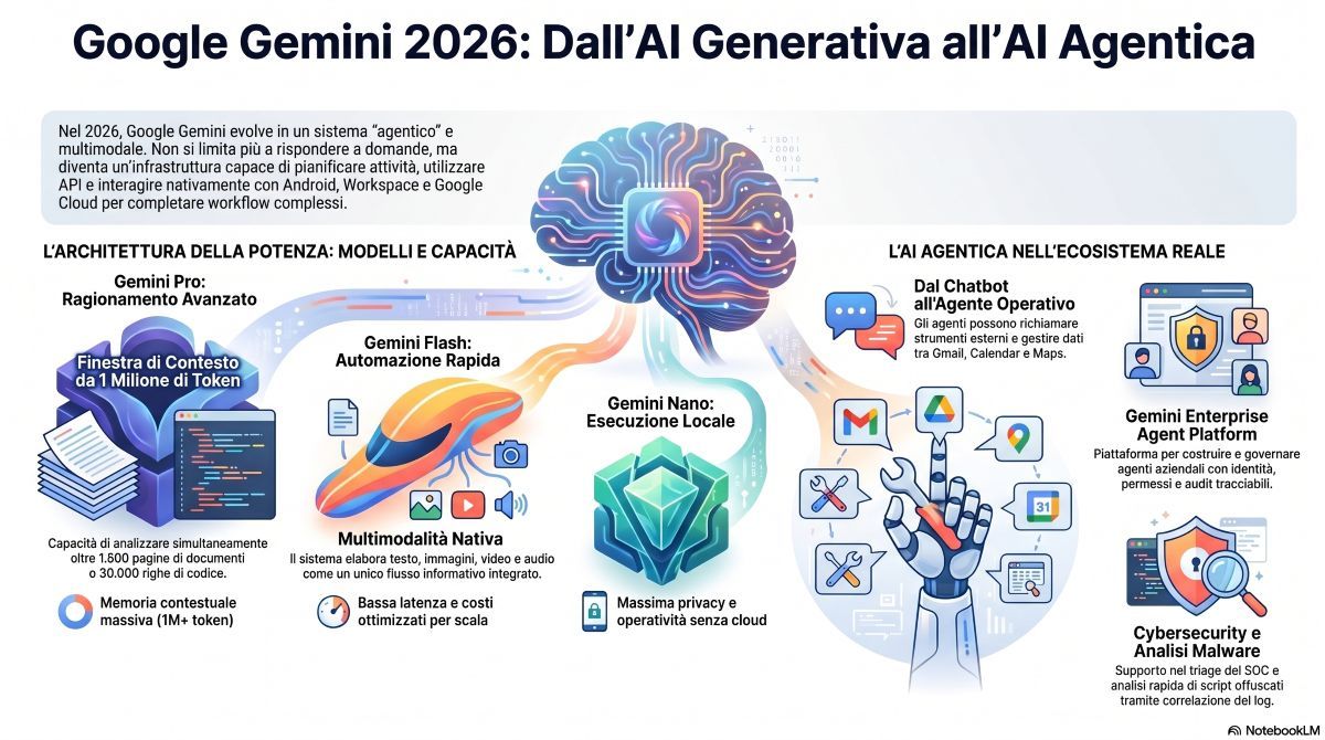 Google Gemini: guida a AI agentica, multimodalità, Android, Workspace e ...