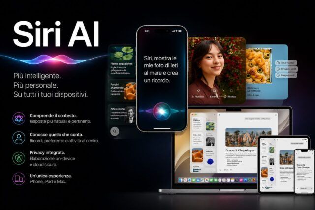 Apple presenta Siri AI on-device, ma esclude UE e Cina dalle funzioni ...