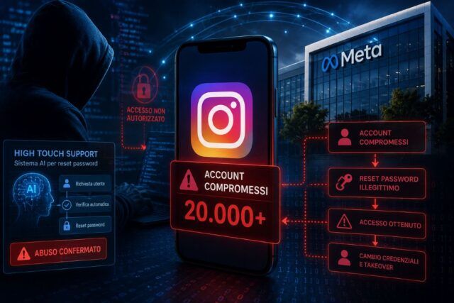Meta espone oltre 20.000 account Instagram, il supporto AI diventa ...