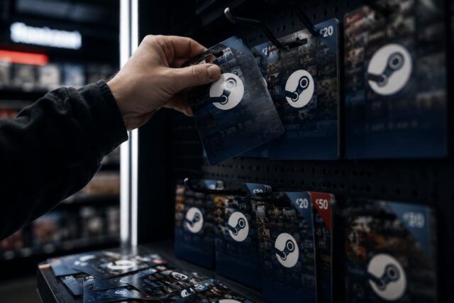 Valve elimina le gift card fisiche Steam per fermare le truffe entro il ...
